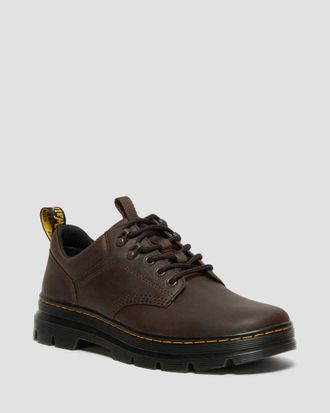 Dr. Martens Reeder Crazy Horse Leder Utility Schuhe in Braun, Gr&ouml;&szlig;e: 36