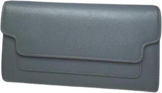 Marni Portefeuille vintage en cuir design malle Pre-owned - Femme - Pre-owned - Gris - Taille: ONE Size