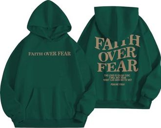 Generic HUIFUAO Jesus Loves You Pull à Manches Longues pour Femme, imprimé Lettres, Cordon de Serrage, Sweat à Capuche surdimensionné, Sweat-Shirt surdimensio