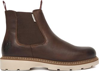 U.S.Polo Association Klassische Stiefeletten U.S. Polo Assn. EO-PATRIZ002M/ELE1 Braun