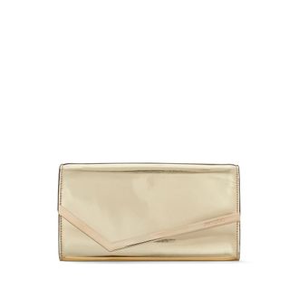 Jimmy Choo London Emmie Leather Clutch Bag
