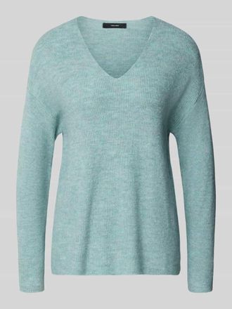 Vero Moda Regular Fit Pullover mit V-Ausschnitt Modell CREWLEFILE