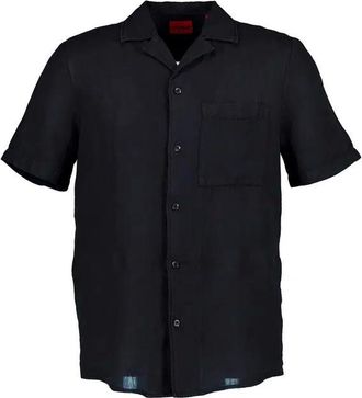 HUGO BOSS Herren Hemden schwarz