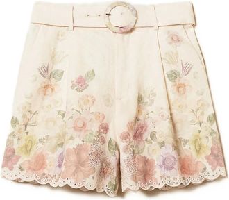 Twinset Femme, Shorts, Beige, Taille: 40 FR Short Shorts
