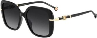 Carolina Herrera Femme, Accessoires, Noir, Taille: 55 MM Lunettes de soleil