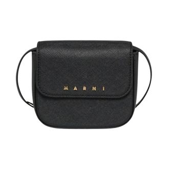 Marni Logo Umh&auml;ngetasche - - Bags - Damen - Schwarzk - ONE SIZE