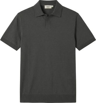Altea Homme, Tops, Brun, Taille: M Polo Pierree Jersey Lyocell M/C