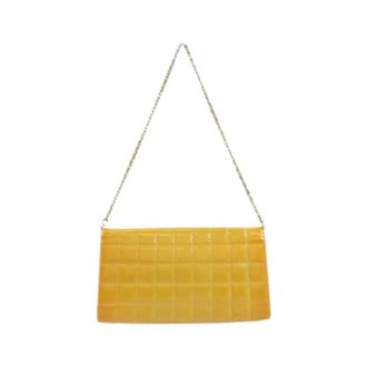 Chanel Sac bandouli&egrave;re vintage doccasion - Femme - Pre-owned - Jaune - Taille: ONE Size