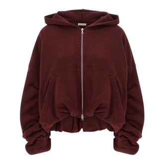 Dries Van Noten Hannett Hoodie - - Sweatshirts & Hoodies - Damen - Rot - XS
