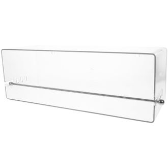 Holibanna DIYEAH Bastelband Organizer aus Transparentem Kunststoff Kleiner Bandhalter zur Aufbewahrung von Bastelb&auml;ndern Robustes Aufbewahrungsregal f&uuml;r Bastelb