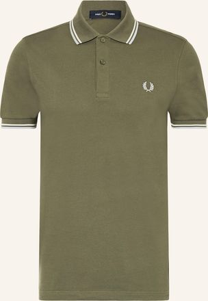 Fred Perry Piqu&eacute;-Poloshirt gruen