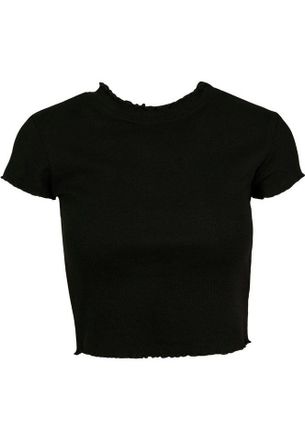 Urban Classics T-Shirt Urban Classics Damen Ladies Cropped Rib Tee 2-Pack (1-tlg)
