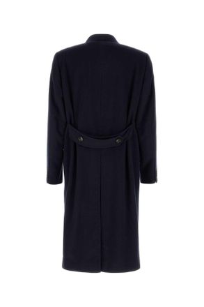 Umit Benan Coat Coat - Navy