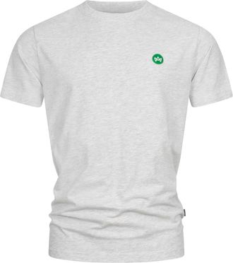 Kronstadt Herren KSTimmi Organic T-Shirt aus 100% Baumwolle mit Rundhals-Ausschnitt | Herrenshirt Sommershirt Lt Grey Mix, 3XL