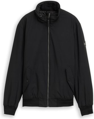 Tom Tailor Herren 1046978 Blouson Jacke mit Stehkragen, 29999-Black, XL