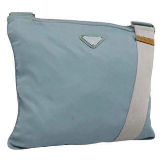 Prada Pre-owned Vintage Cross Body Bag - - Pre-owned - Damen - Blau - ONE SIZE