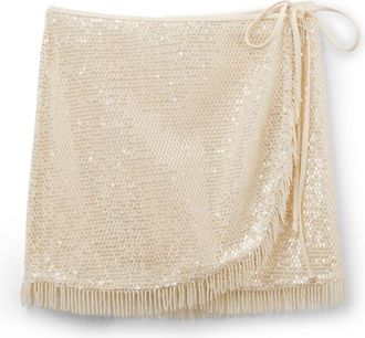 Calzedonia Strandrock Sequin Net
