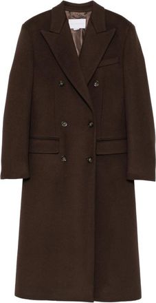 Stella McCartney Double-breasted Peaked-lapel Coat