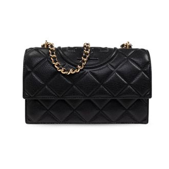 Tory Burch Fleming Small Shoulder Bag - - Bags - Damen - Schwarzk - ONE SIZE