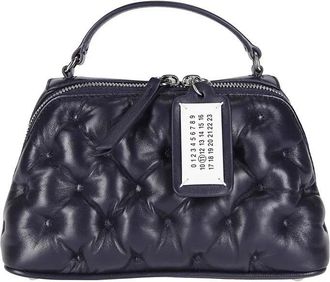 Maison Margiela Hobo Bags - Quilted Nappa Leather Shoulder Bag - Gr. unisize - in Grau - für Damen