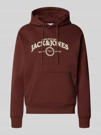 Jack & Jones Hoodie mit Label-Print Modell JAM