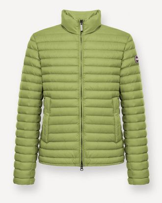 Colmar Steppjacke mit Daunenf&uuml;llung und Label-Aufn&auml;hern in