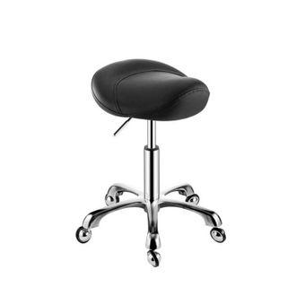 Generic Sattelhockerstuhl, ergonomischer Sattelhocker, drehbarer und Verstellbarer Arbeitsstuhl, for Salons und Massagesalons(Color-4)