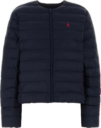 Polo Ralph Lauren Femme, Vestes, Bleu, Taille: 38 FR Veste Rembourr&eacute;e en Nylon