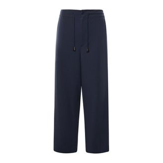 Hed Mayner Pantalon large - Homme - Pantalons - Bleu - Taille: M
