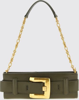 Balmain Schultertasche BALMAIN Damen Farbe Gr&uuml;n