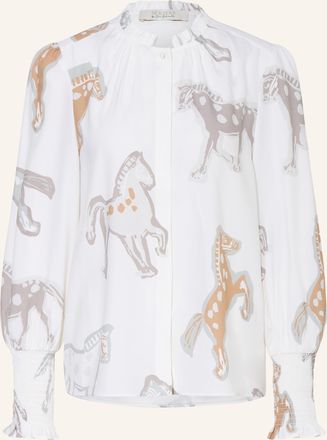 Herzen&rsquo;s Angelegenheit Herzens Seidenbluse weiss