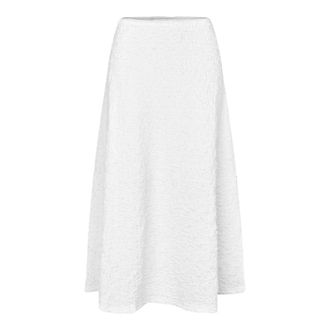 Sams&oslash;e & Sams&oslash;e Femme, Jupes, Blanc, Taille: 40 FR Midi Skirts