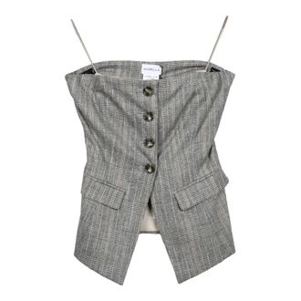 Marella Fatuo &Auml;rmelloses Oberteil - - Tops - Damen - Grau - L