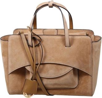 Hidesins Femme, Sacs, Brun, Taille: ONE Size Top Handle Flap Bag