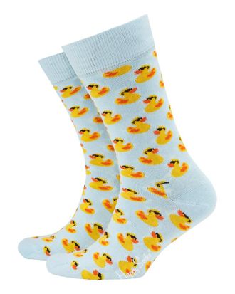 Happy Socks Socken mit Gummienten-Motiven und Stretch in