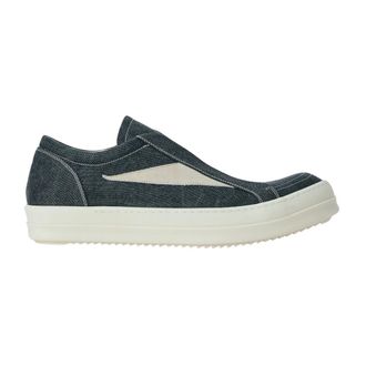 Rick Owens Baskets Vintage Sans Lacets - Homme - Chaussures - Gris - Taille: 44 EU