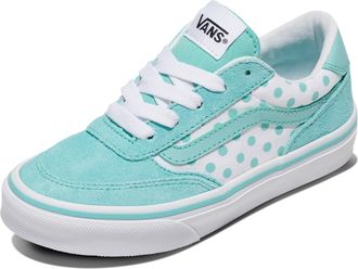 Vans M&auml;dchen Brooklyn Ls Sneaker, Polka Dots Pool Blue, 35 EU