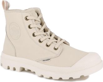Palladium Damen Pampa Zip LTH ESS Su Fashion Boot, Whitecap Gray, 35.5 EU
