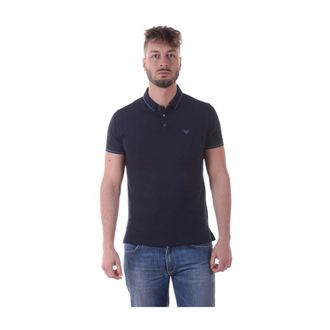 Armani Jeans Klassisches Polo-Shirt f&uuml;r M&auml;nner - - Tops - Herren - Blau - S