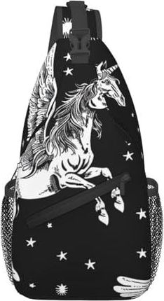 Generic Pegasus Sac &agrave; bandouli&egrave;re de voyage pour homme Sac &agrave; dos de randonn&eacute;e