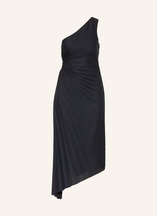 Vera Mont V By Vera Mont Cocktailkleid Mit Plissees Und Glitzergarn blau