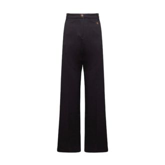 Aeronautica Femme, Pantalons, Noir, Taille: 36 FR Pantalons