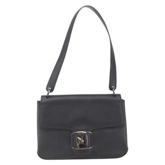 Ferragamo Pre-owned Vala Schultertasche - - Pre-owned - Damen - Schwarzk - ONE SIZE
