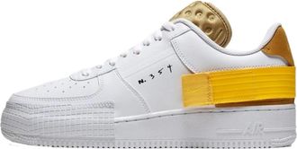 Nike Homme, Chaussures, Blanc, Taille: 36 EU Air Force 1 Drop Type