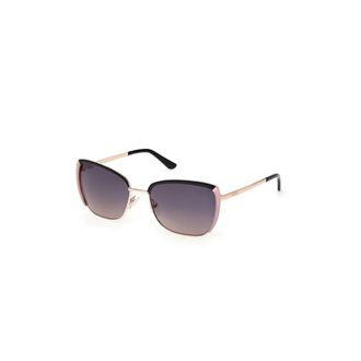 Guess Eckige Metall Sonnenbrille - - Accessories - Damen - Schwarzk - 57 MM