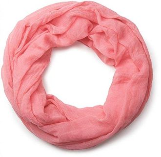 styleBREAKER &eacute;charpe tube unie, douce et l&eacute;g&egrave;re, unisexe 01016069, couleur:Abricot