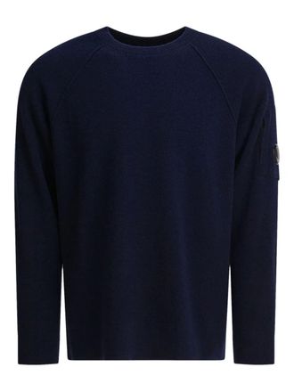 C.P. Company pull à manches raglan - Bleu