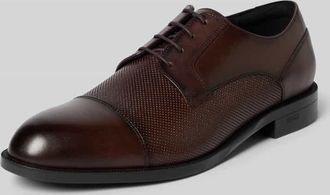 HUGO BOSS Derby Schn&uuml;rschuh aus echtem Leder