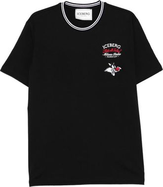 Iceberg Ringer Graphic T-shirt