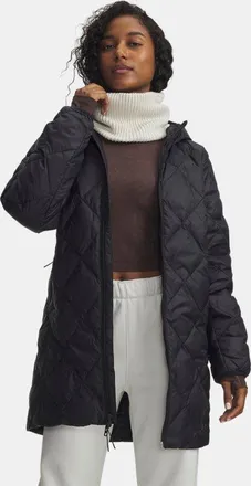 Under Armour Legend Daunen Parka f&uuml;r Damen Schwarz / Castlerock XS